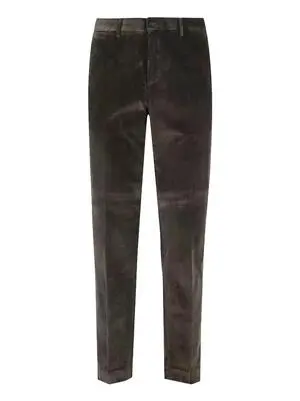 Seventy Corduroy Straight-leg Trousers - Grey