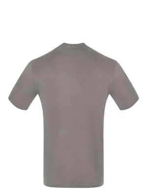 C.P. COMPANY 30/1 Jersey Short Sleeve Logo Patch T-shirt - Grey