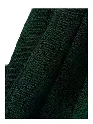 Lacoste Cable-knit Short-sleeve Polo Shirt - Green
