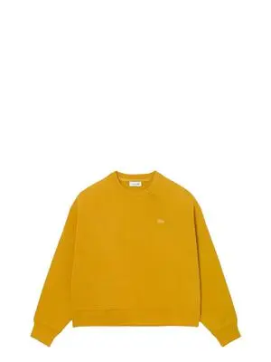Lacoste Logo-patch Sweatshirt - Yellow