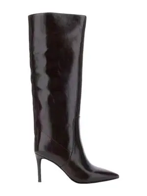 Jeffrey Campbell Arsen Pointed-toe Stiletto Boots - Brown