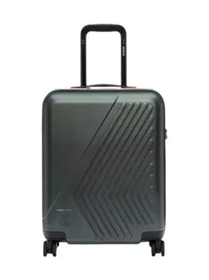 K-WAY Eudoxie Logo Luggage Bag - Green