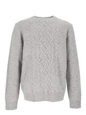 Peserico Cable-knit Sweater - Grey