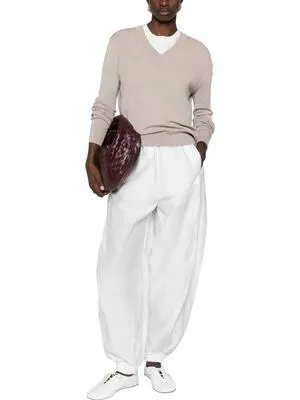 ELEH V-neck Sweater - Neutrals