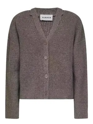 P.A.R.O.S.H V-neck Chunky-knit Cardigan
