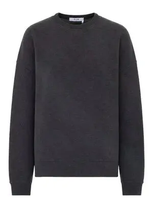 ELEH Crew-neck Drop-shoulder Sweater