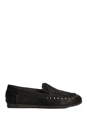 Ash Jasper Stud-embellishment Loafers - Black