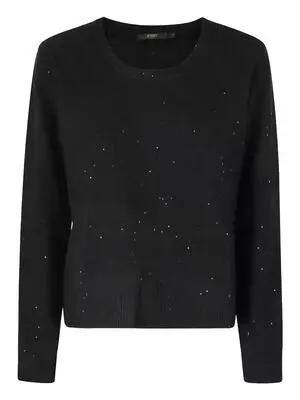 SEVENTY Cashmere Sequin-embellished Cashmere