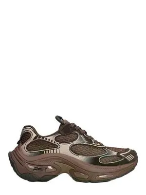 Ash Dragon03 Mesh-panel Low-top Sneakers Brown