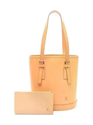 LOUIS VUITTON Vingtieme Nomad Bucket Bag Neutrals
