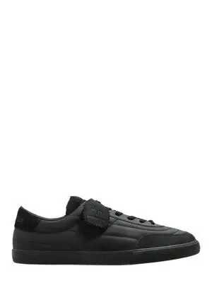 VEJA Quilted Panelled Leather Sneakers - Black