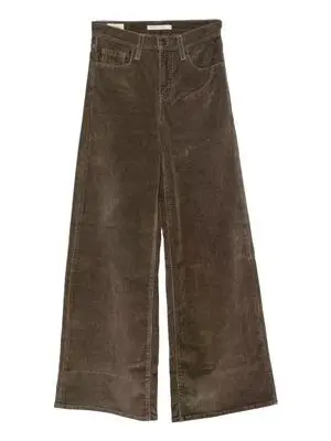 LEVI'S 728 Corduroy Wide-leg Jeans Brown