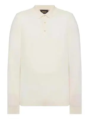 BOSS Knit Polo Sweater