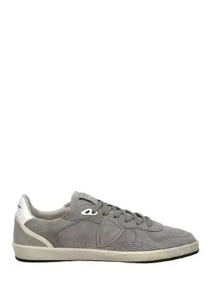 Philippe Model Logo-patch Panelled Sneakers - Grey