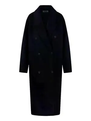 THE DYNAMIS STUDIO Double-breasted Coat - Blue