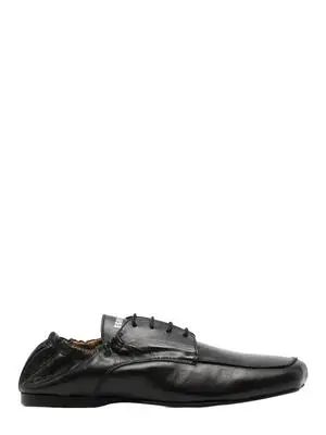 EGONLAB Leather Derby Shoes Black