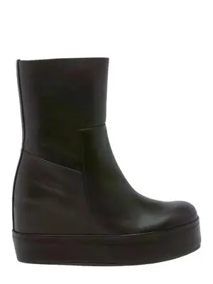PALOMA BARCELO Disa Platform Ankle Boots - Brown