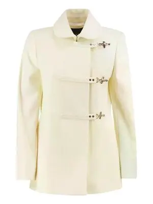 FAY Caban 3-ganci-fastening Single-breasted Coat