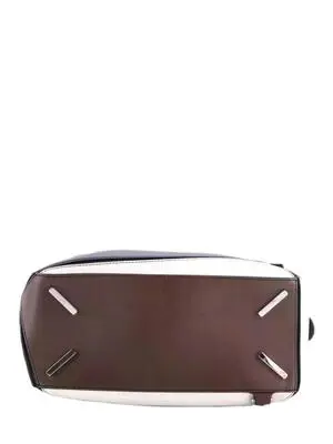 Loewe Puzzle Bag Leather Medium Shoulder Bag Black