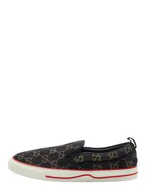 Gucci Tennis 1977 Gg Canvas Sneakers - Black
