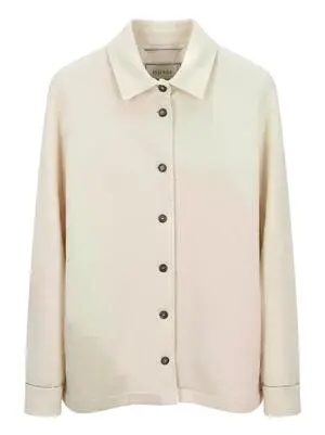 Peserico Button-up Shirt Jacket - Neutrals