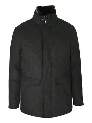 TOMBOLINI Fur-trim Padded Jacket - Green