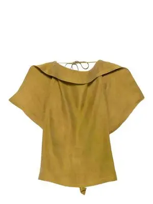 Magda Butrym Open-back Blouse - Green