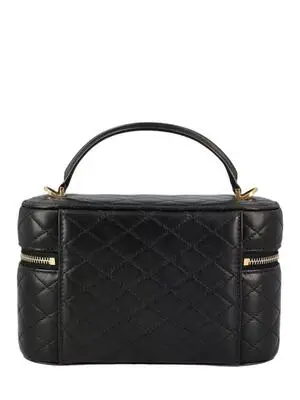 Saint Laurent Medium Gaby Quilted Leather Vanity Case Bag - Black