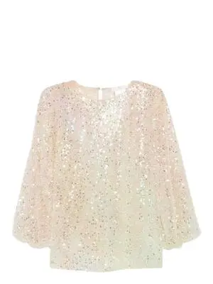 MARINA RINALDI Sequin-embellished Blouse