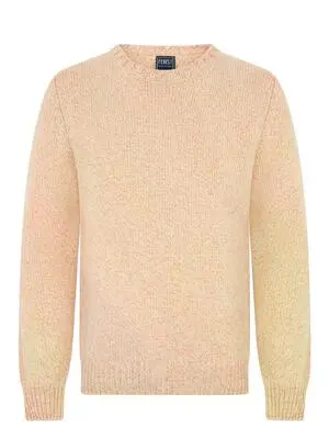 Fedeli Chunky-knit Cashmere Sweater - Orange