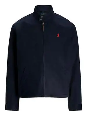 Polo Ralph Lauren Logo-embroidered Zip-up Jacket - Blue