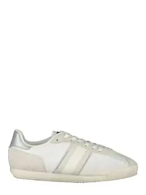 Tommy Hilfiger Suede-panelled Logo-tape Sneakers - Neutrals