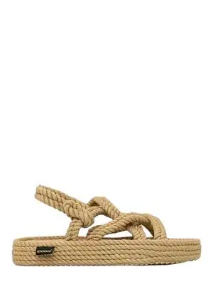 BOHONOMAD Bodrum Rope-detailed Platform Sandals - Neutrals
