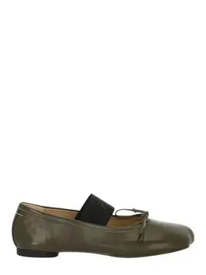 MAISON MARGIELA Anatomic Numeric Ballerinas - Green