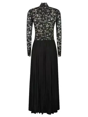 Zimmermann Lace Jersey Maxi Dress - Black