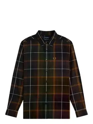 Fred Perry Check-pattern Shirt - Brown