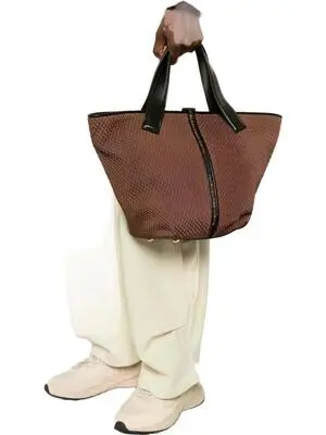 ALEXANDER SMITH Medium Lauren Tote Bag - Brown