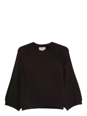 TWINSET Raglan-sleeve Sweater - Brown