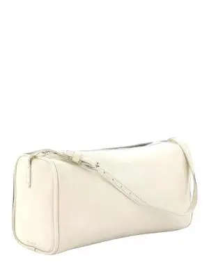 THE ROW 90's Top Handle Bag Leather Shoulder Bag - White