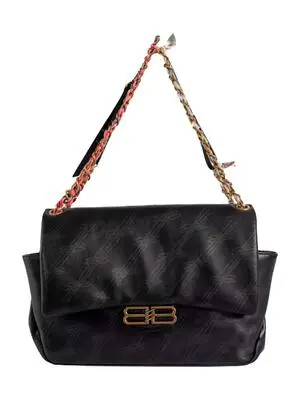 Balenciaga Medium Darling Chain Shoulder Bag Black