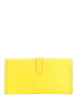 Hermès Jige Elan Epsom 29 Clutch Bag Yellow