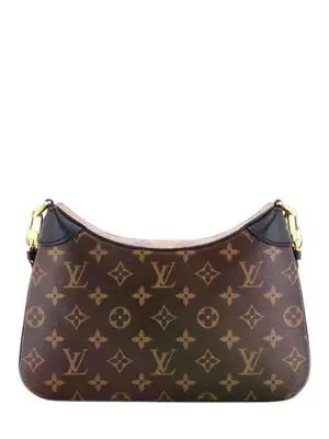 LOUIS VUITTON Lv Twinny Handbag Monogram Canvas And Reverse Monogram Canvas With Leather Shoulder Bag