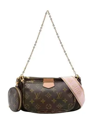 LOUIS VUITTON 2020 Monogram Multi Pochette Accessoires Satchel - Brown