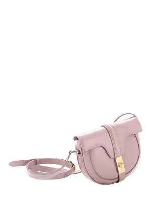 Celine Besace 16 Bag Smooth Calfskin Small Crossbody Bag - Pink