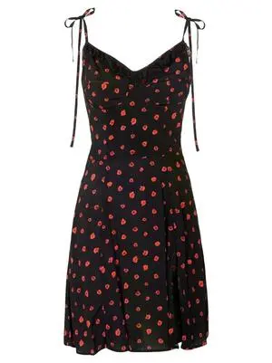 MAR DE MARGARITAS Alya Floral-print Tie-strap Dress