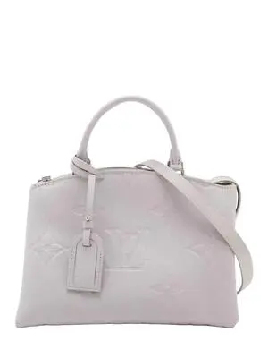 LOUIS VUITTON 2021-2026 Monogram Empreinte Petit Palais Satchel - Grey