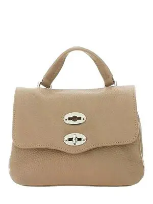 ZANELLATO Postina Leather Shoulder Bag - Neutrals