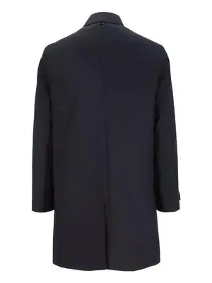 Corneliani Quilted-lining Car Coat - Blue