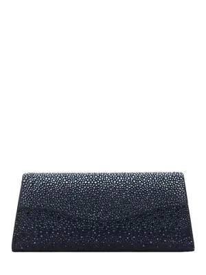 Elie Saab Midnight Embellished Clutch - Blue