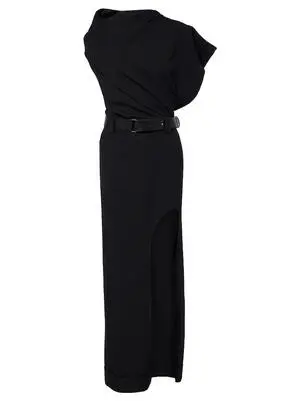 JUNYA WATANABE Asymmetric Wool Maxi Dress